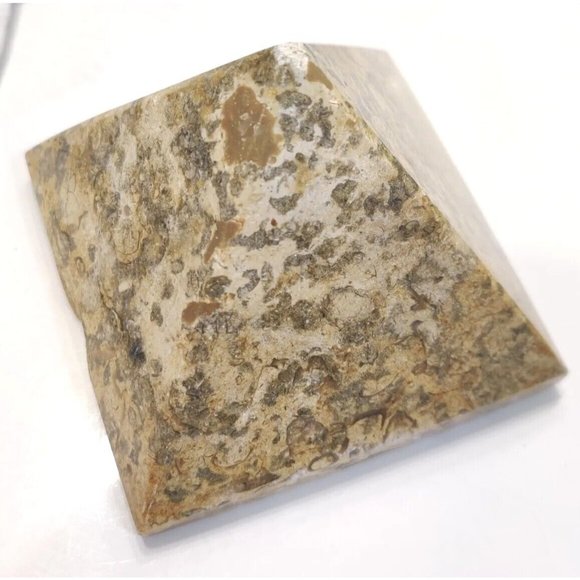 unbranded | Accents | Fossil Stone 4 Polished Pyramid Rock Collection ...